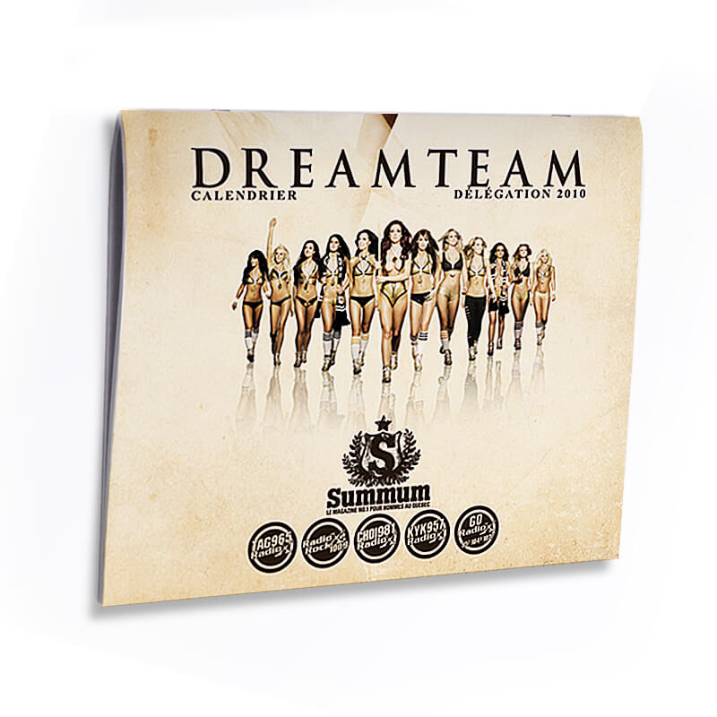 CALENDRIER DREAMTEAM 2010 – Boutique Summum