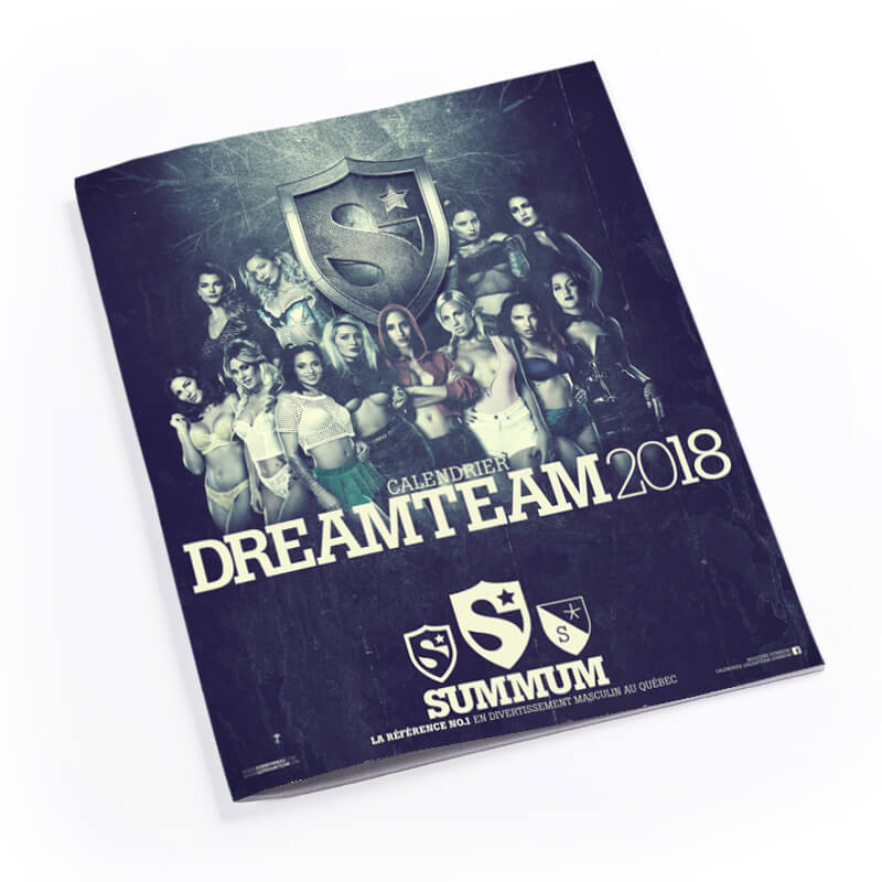 CALENDRIER DREAMTEAM 2018 – Boutique Summum